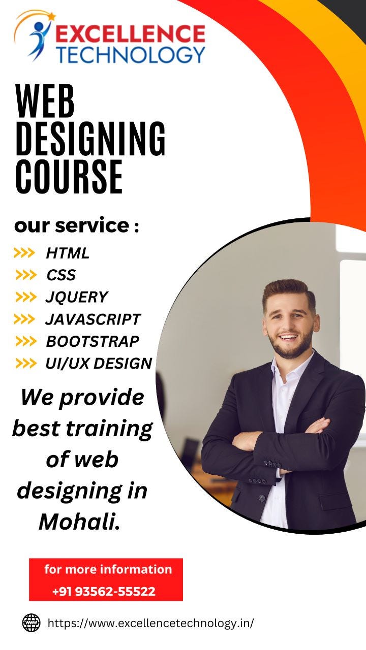 Web Designing Course In Chandigarh | by excellencetechnology1308 | Medium
