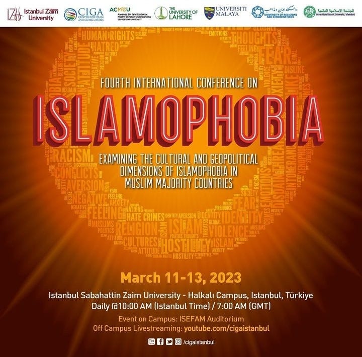 Unveiling the Roots of Islamophobia: Redefining Narratives at the 4th ...