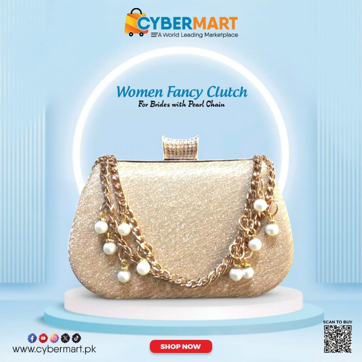 Women Fancy Clutch For Brides and Function | CyberMart.PK | by ...