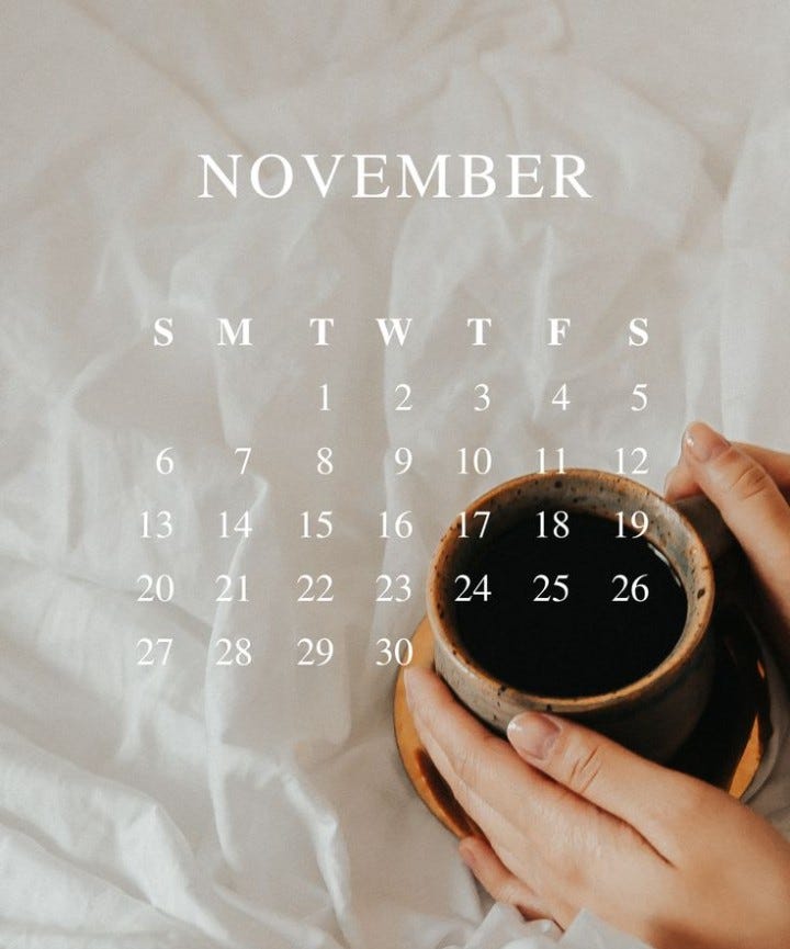 LOVING NOVEMBER.. I really used to like the sound and… | by Uchechi C ...