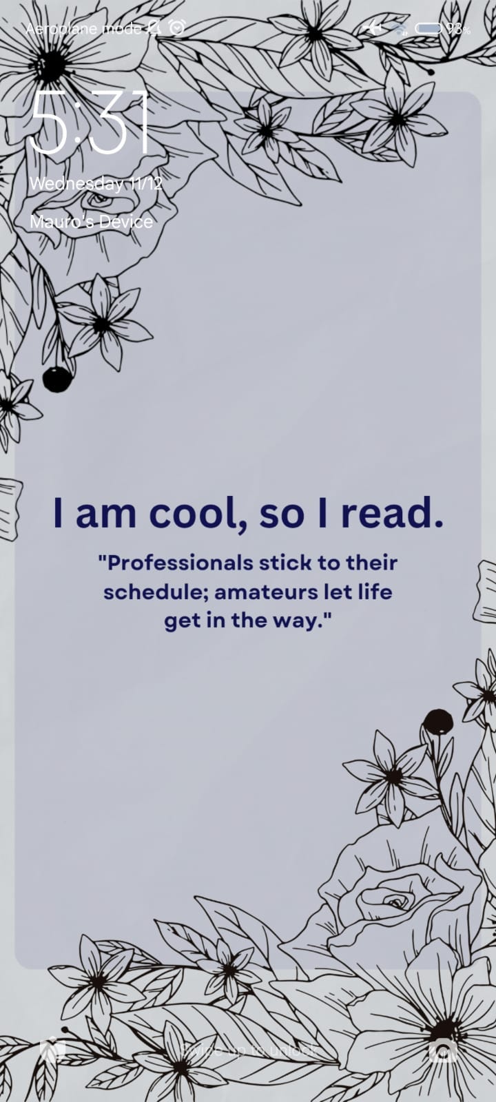 I am cool, so I read. The simple mantra from my personalized… | by ...