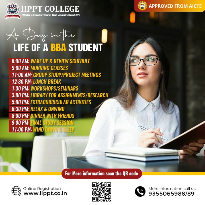Dive into the dynamic life of a BBA student! From classes to projects ...