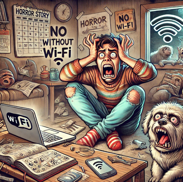Surviving a Day Without Wi-Fi: A True Horror Story | by Nayab | The ...