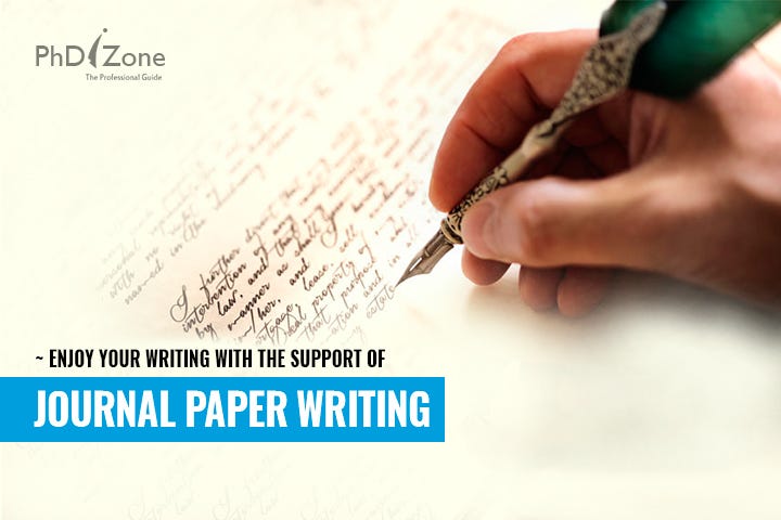Journal Paper Writing — A Great Support to PhD Scholars for Writing ...