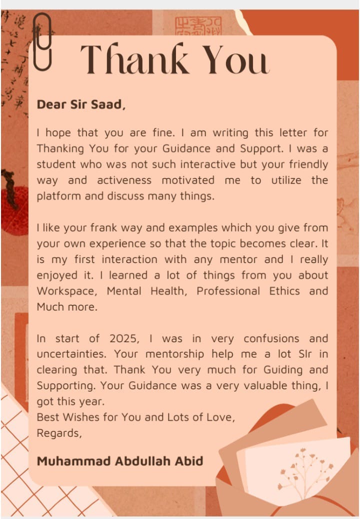 A Gift Overdue…………. I am always a person which tries to… | by Abdullah Abid | May, 2025 | Medium