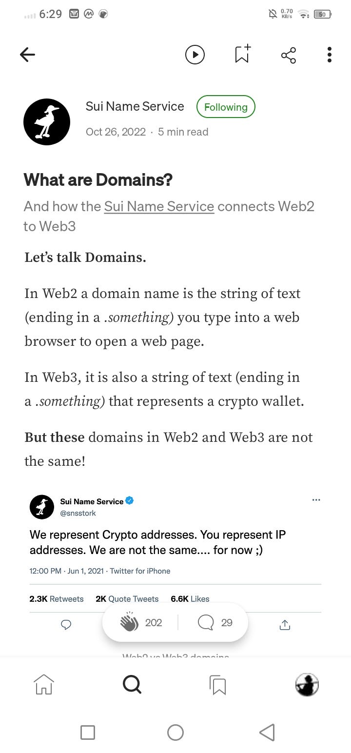 Website: https://sns.domains/ Twitter: https://twitter.com/snsStork - i'M_chad - Medium
