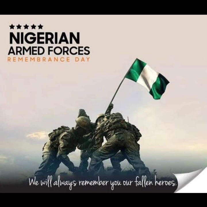 The Brief History of The Armed Forces Remembrance Day in Nigeria. | by OLA, Oluwatobi | Medium