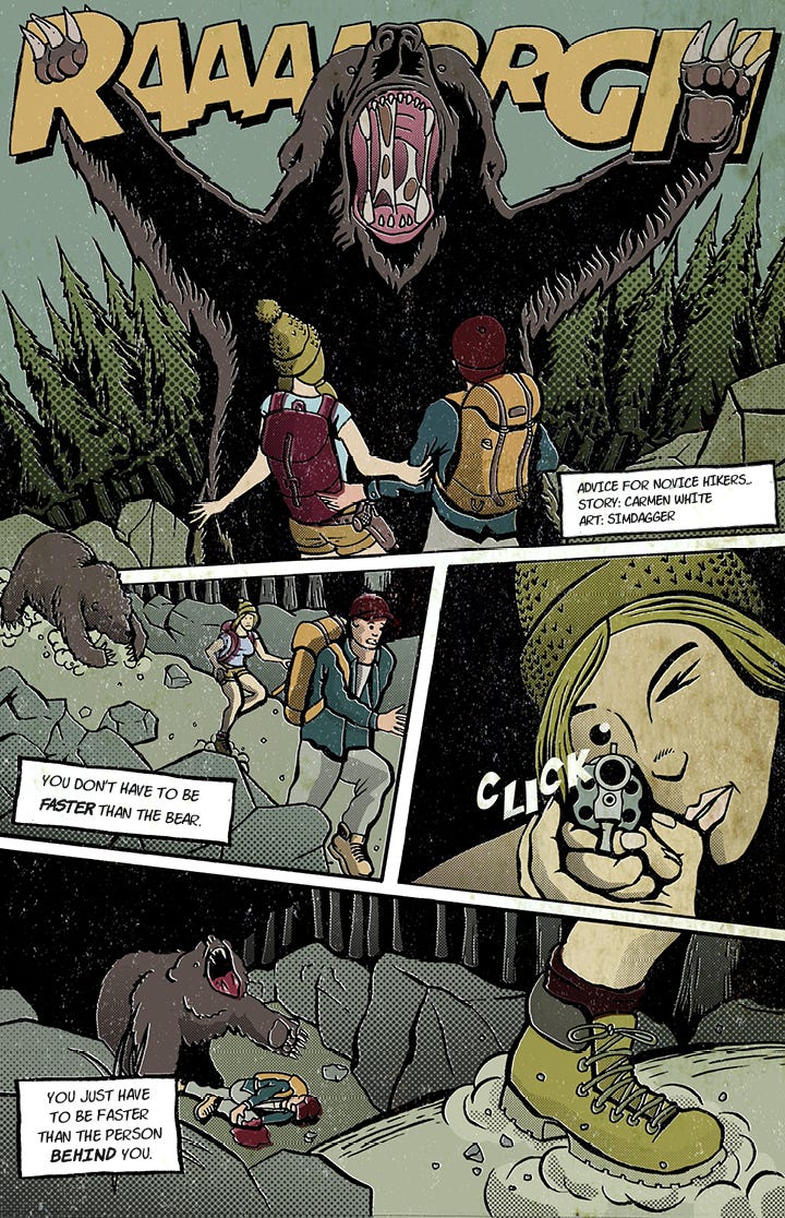 Hiking Horror & People Annoyed with Their Superpowers | by The Comic ...