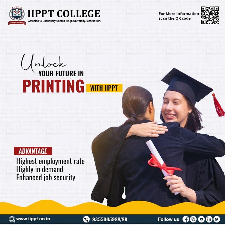 Unlock Your Future in Printing with IIPPT College. Are you ready to ...