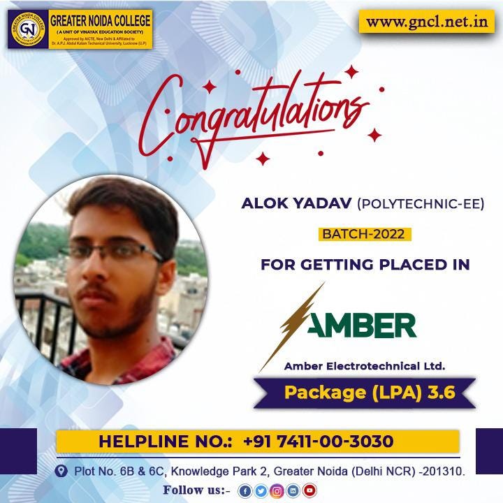 GN Group of Institutes, Greater Noida is proud to extend it’s heartiest ...