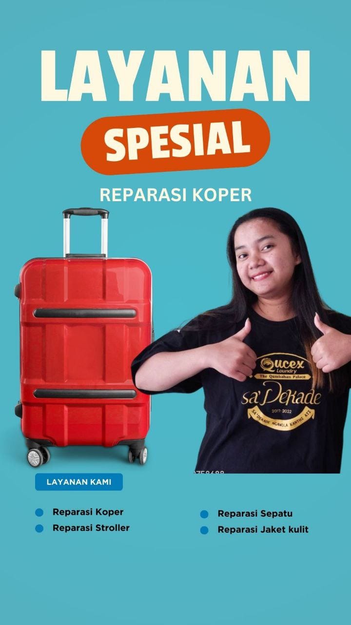 “Reparasi Koper Profesional di Cibinong Bogor: Qucex Laundry Jawabannya ...