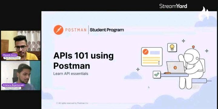 API 101 Using Postman Session by SoarX 👋 | by A .Mahidhar- Full Stack Developer | Medium