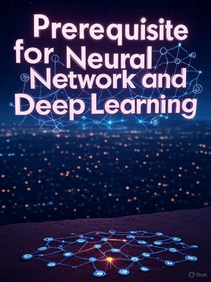 Prerequisites for Neural Network and Deep Learning | by Nageshgupta ...