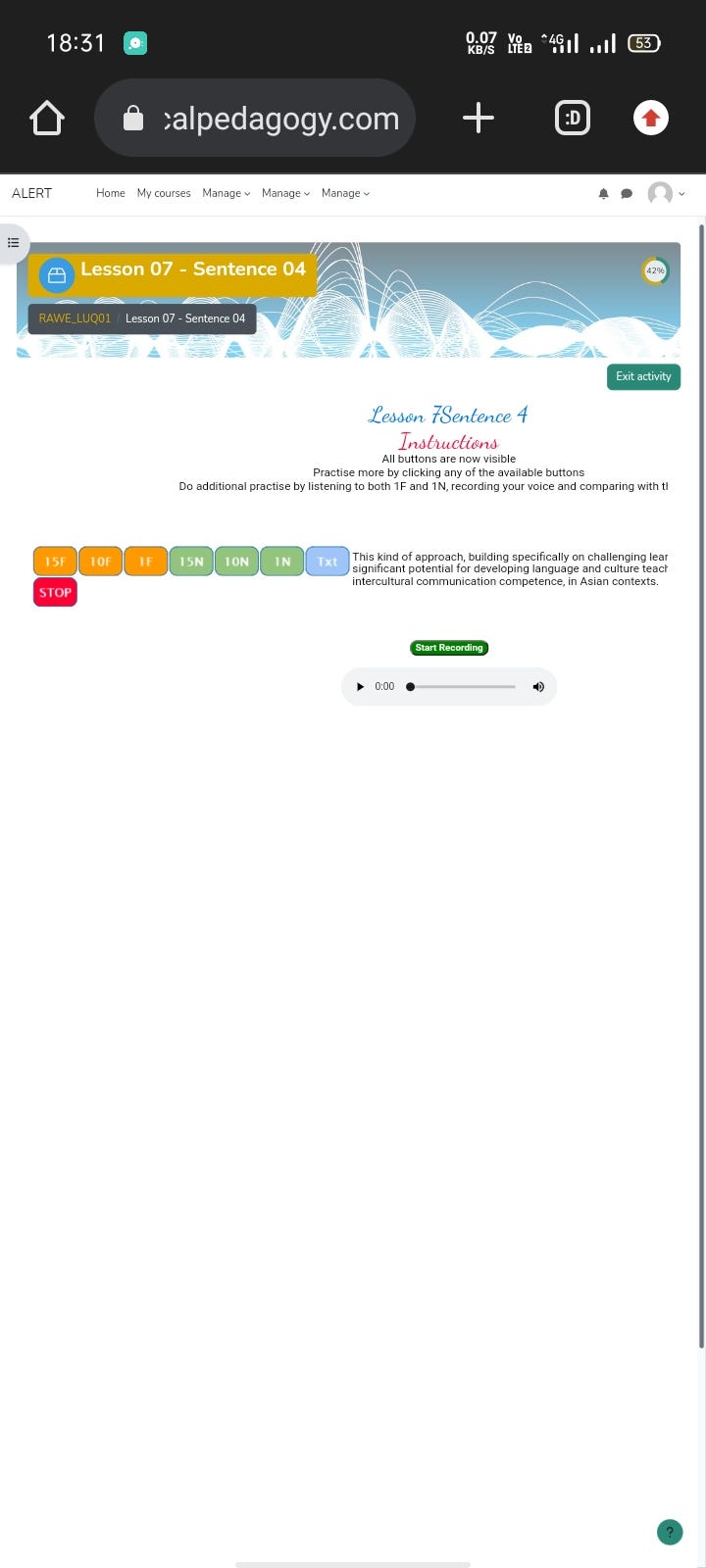 Lesson 7 sentence 4 - Siti Jubaidah - Medium