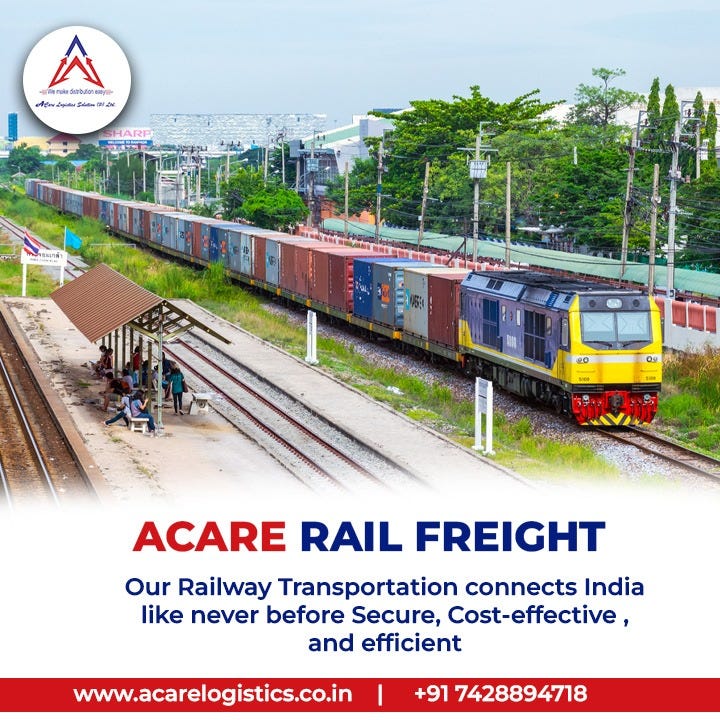 Logistics for Train Shipment Services Provider — Acare Logistics ...