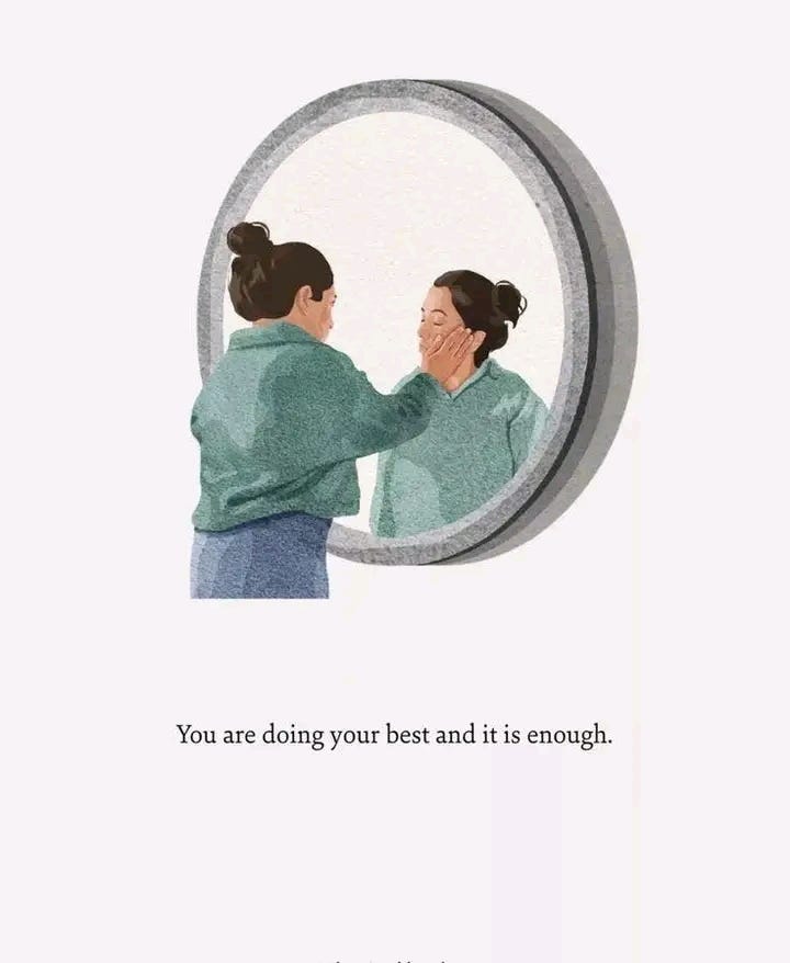 I think it is really important to praise yourself sometimes. You’re not ...
