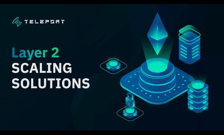 Crypto Layer 2 scaling solutions. The Ethereum blockchain has grown to be… | by Teleport | Medium