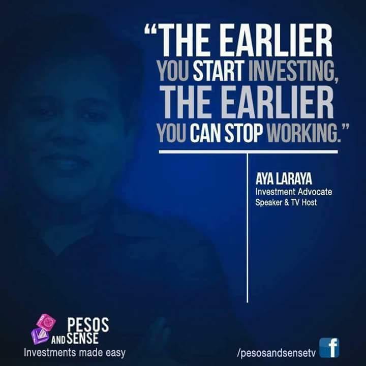 The earlier you start saving, the earlier you can stop working. | by ...