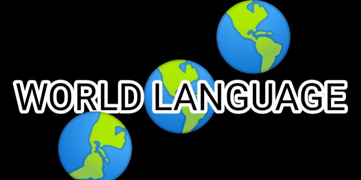GLOBAL LANGUAGE English. The language that world know how to… | by ...