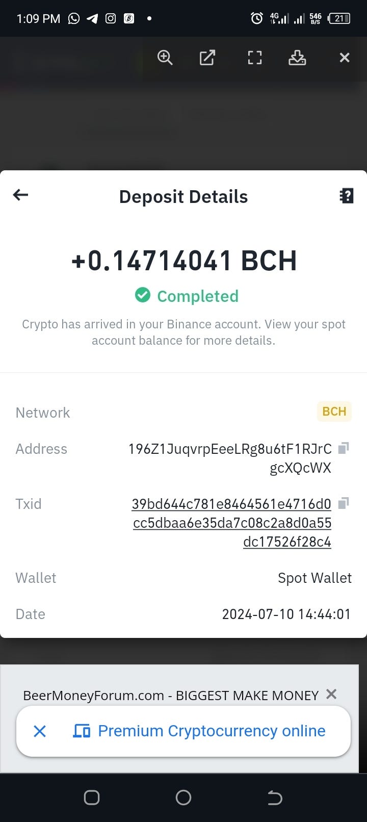 Earn CRYPTO from BeerMoneyForum.com | by AHMED GANA | Sep, 2024 | Medium