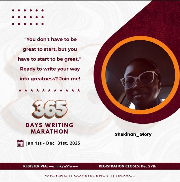 WRITING EVERY DAY IN 2025. Embracing Imperfection for Consistency… | by ...