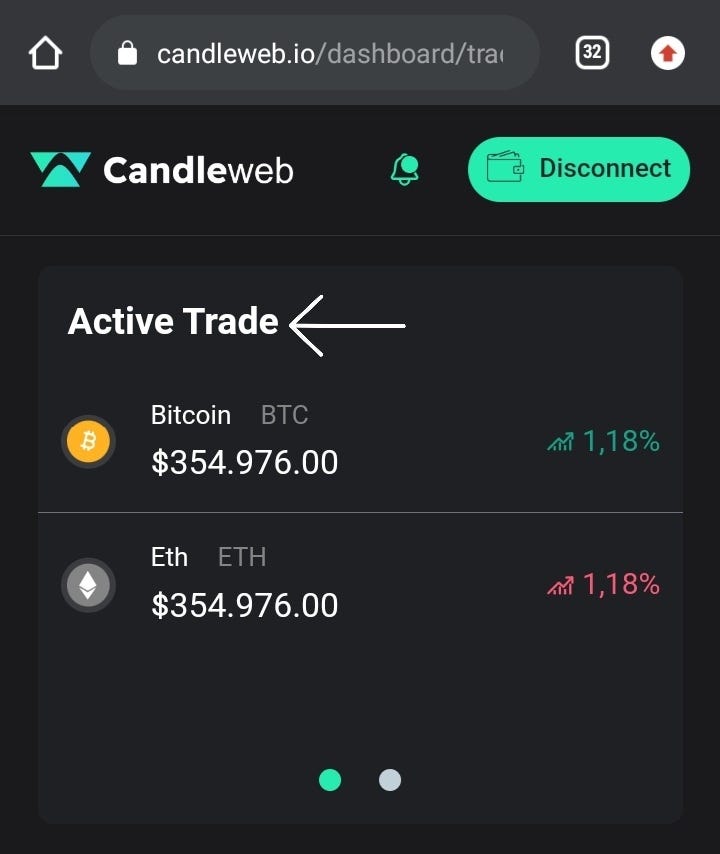 CANDLEAI TRADE PAGE GUIDE | by Candleweb | Medium