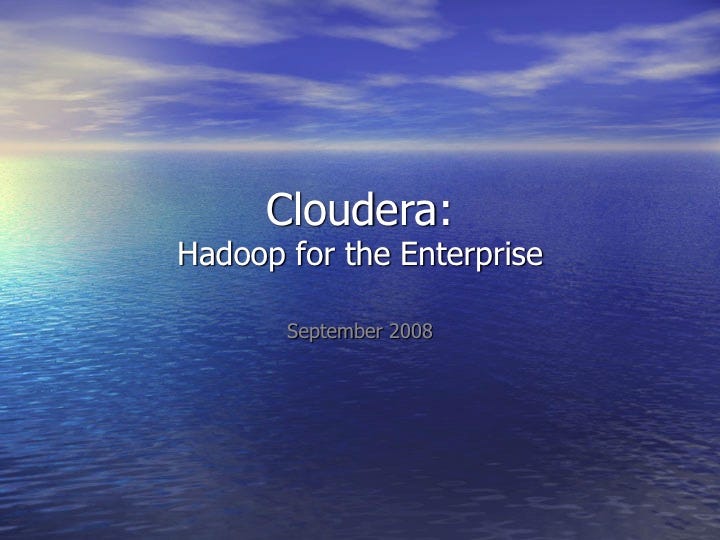 Cloudera’s IPO. Today, Cloudera became a… | by ping li | @Accel | Medium