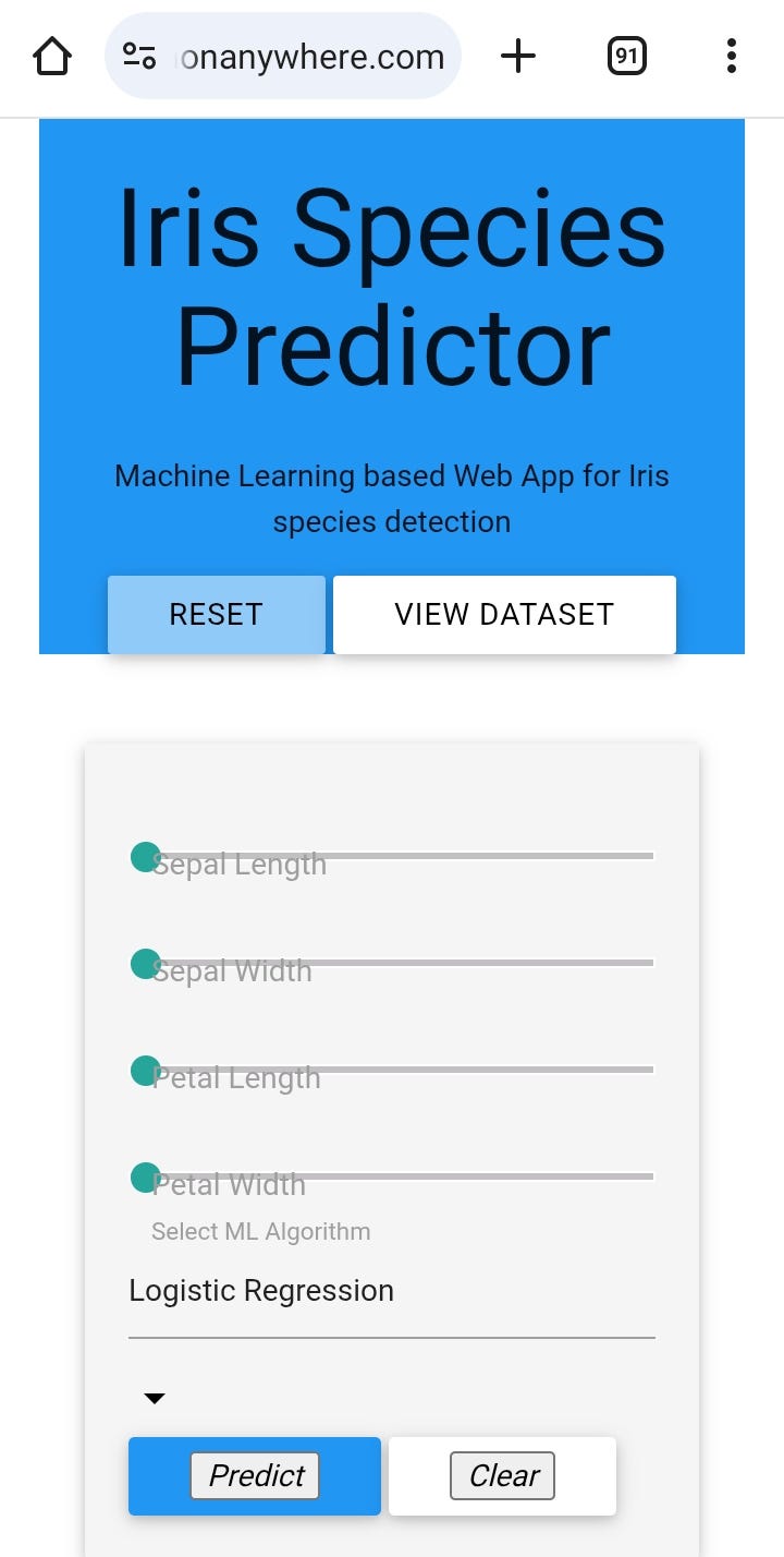 Building a Web Application for Iris Species Prediction Using Machine Learning | by Juans ...