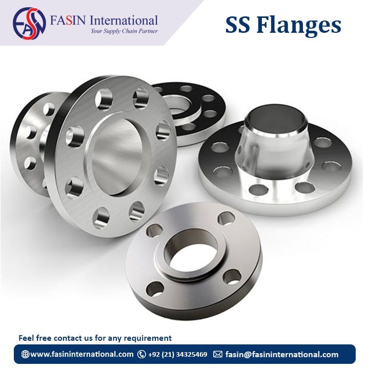 SS Flanges Importer and Supplier in Pakistan - Fasininternational - Medium