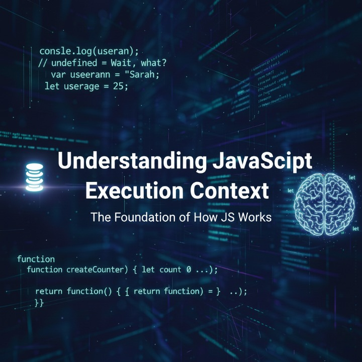 Understanding JavaScript Execution Context: The Foundation of How JS Works | by Budhdev kaushik ...