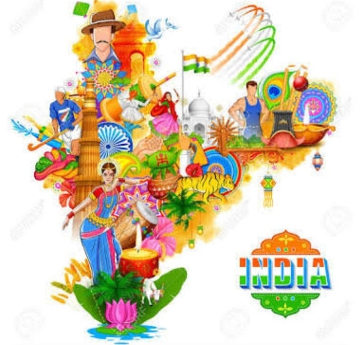 INDIA.. IN MY WORDS… 🇮🇳🇮🇳. India a land of Diversity. India a land ...