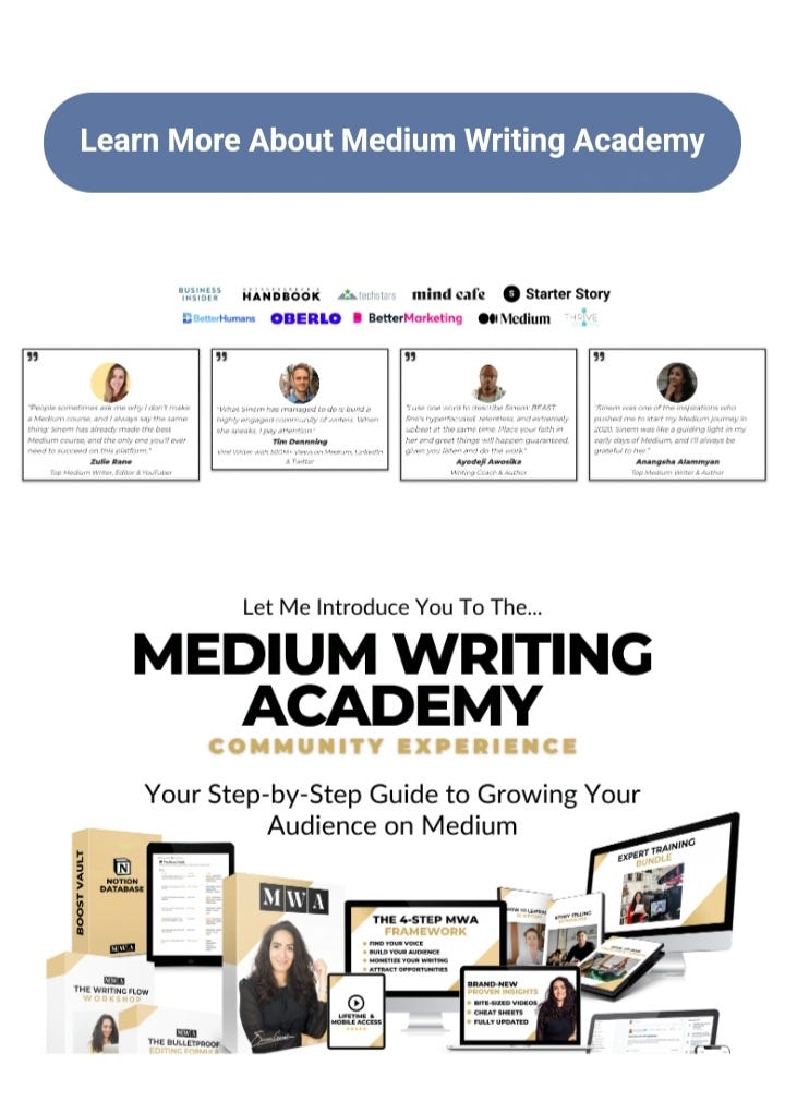 What To Ask Yourself Before Buying Medium Writing Course | by Shafiq ...