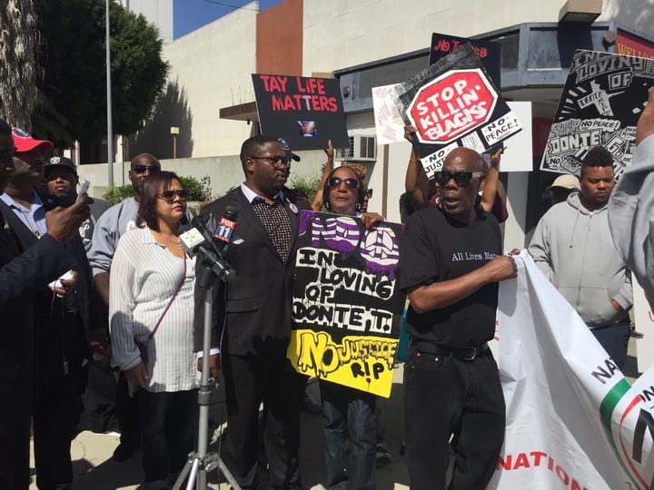 Dozens Gather in Compton to Protest Deputy-Involved Shooting | by ...