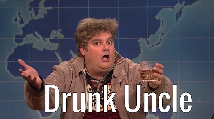 Drunk Uncle is SNL’s Last Remaining Character | by Luke Reppe | Awkward ...