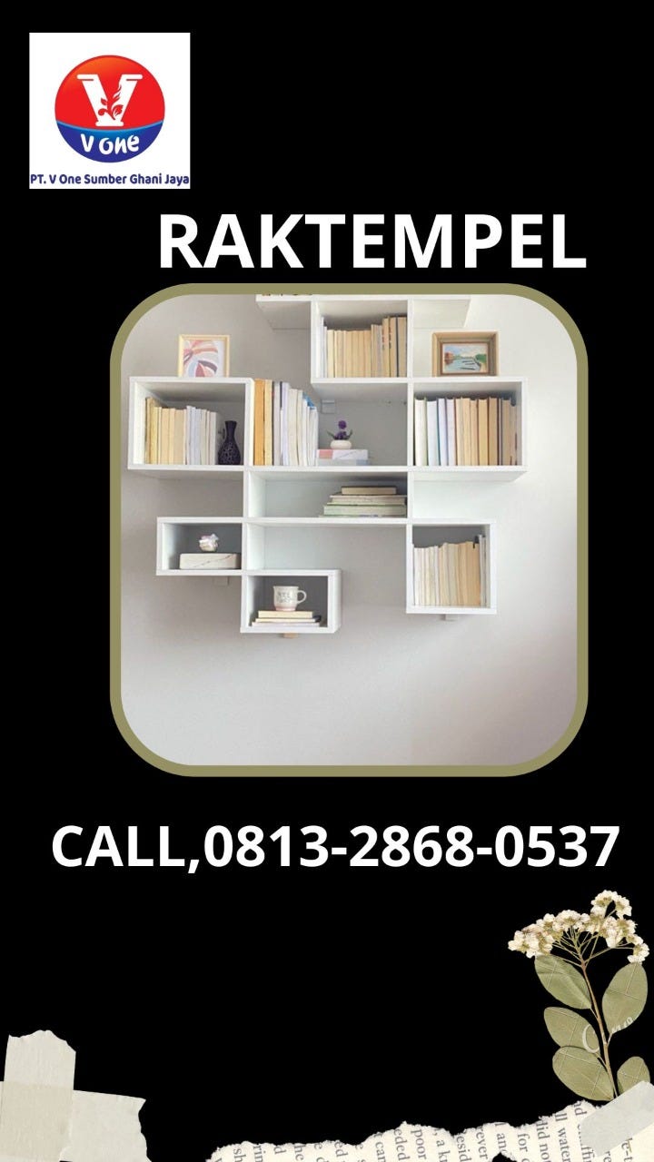 Rak tempel susun besi PT V One Sumber Ghani Jaya - Raktempel - Medium