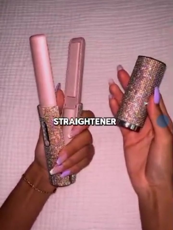 Say goodbye to cords and hello to sleek, straight hair on the go! 🌟 The ...