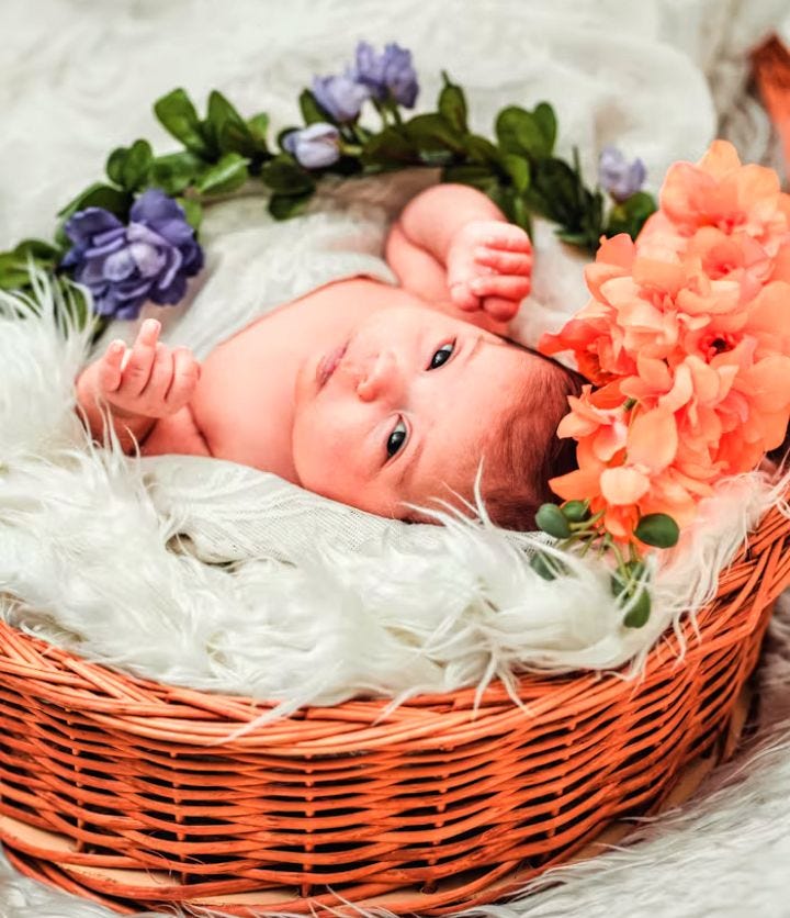 **Newborn Dawn**. In twilight's gentle whisper, a baby's… | by Nalain ...