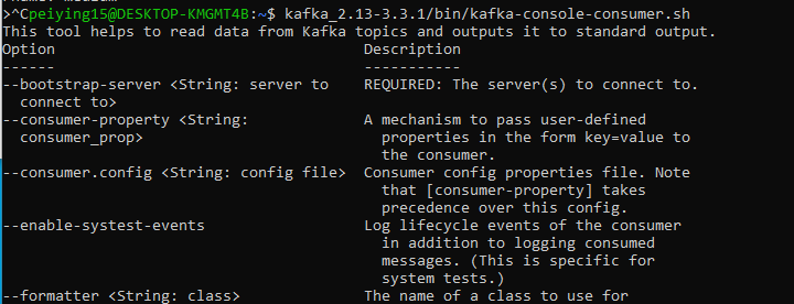 CLI (Command Line Interface) — Part 3: Kafka Console Consumer | by Pei ... CLI (Command Line Interface) — Part 3: Kafka Console Consumer | by Pei ...