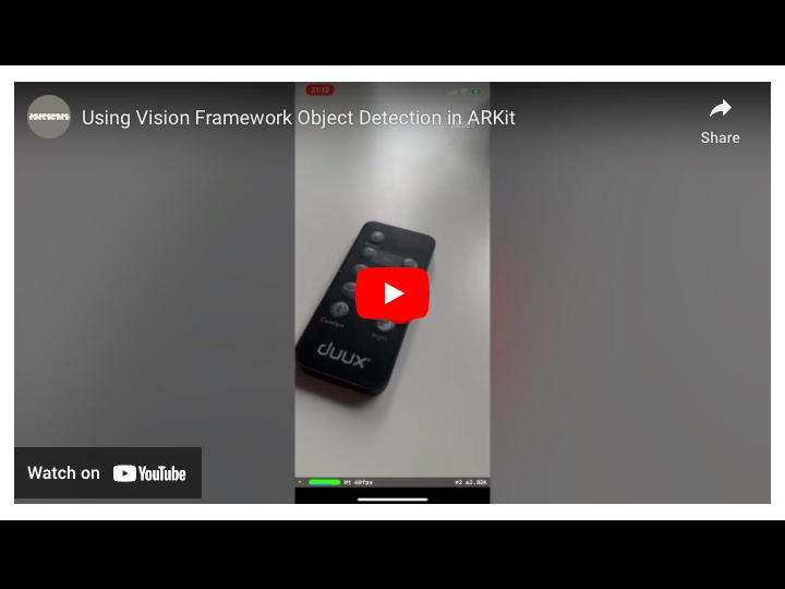 Using Vision Framework Object Detection in ARKit | by Dennis Ippel | Medium