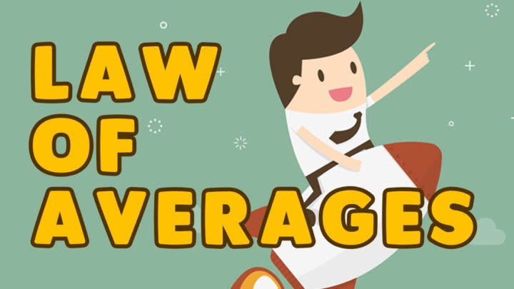 Story on law of averages in sales | by Vinod Kumar Thaliyil | Medium
