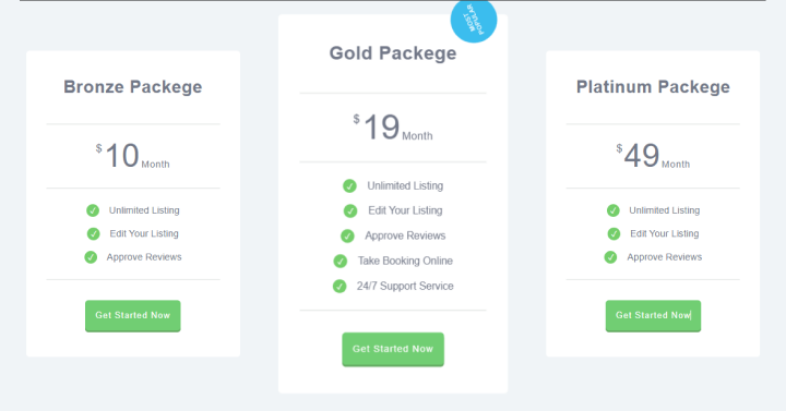 Pricing Table Module. A pricing table module is a common… | by Idrak ...