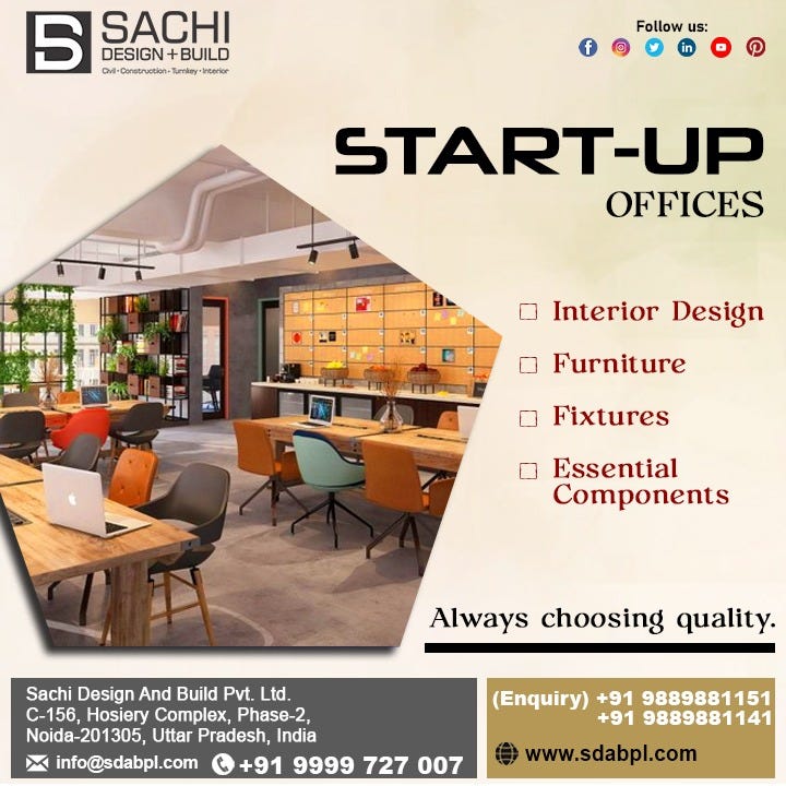 Sachi Design And Build offers innovative workspaces with cutting-edge ...