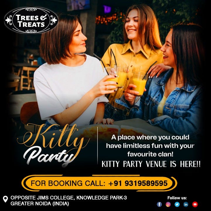 Make your kitty party an affair to remember! Trees and Treats is the ...