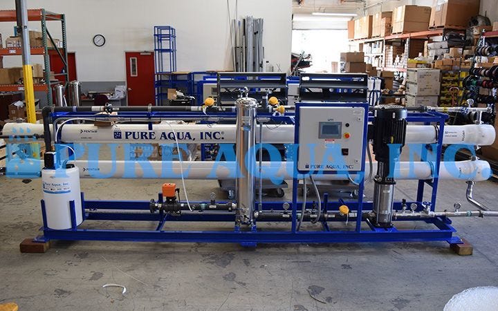Industrial RO Assembly 72,000 GPD — Philippines | by Pure Aqua, Inc ...