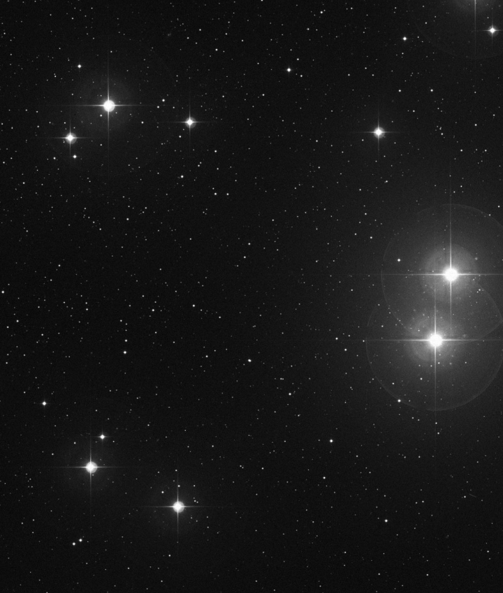 Asterisms: SMV logo in Taurus This equilateral triple-double star ...