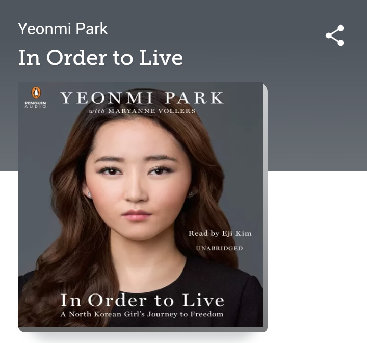 In Order To Live by Yeonmi Park Book Review | by Johnnysbookreviews ...