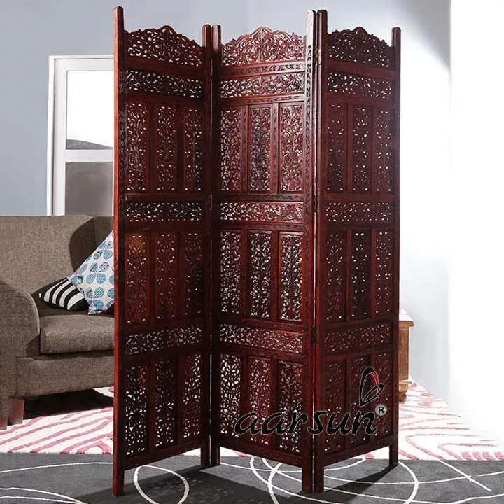 Best Sheesham Wood Room Divider Design 2024 Video | by Mansi Payaal ...