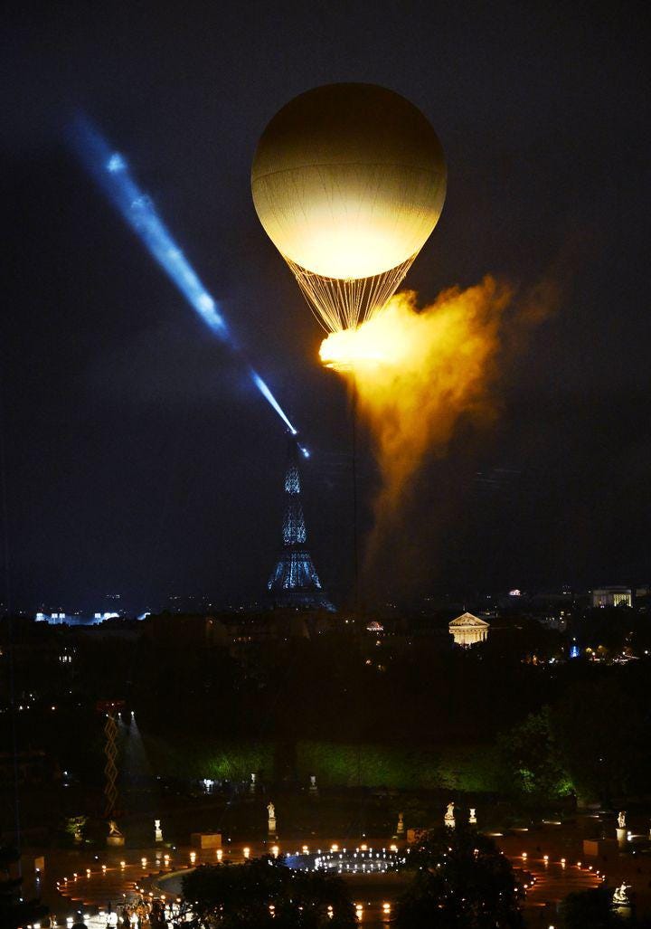 The 2024 Paris Olympics: A Hot-Air Balloon Cauldron and a Tribute to ...
