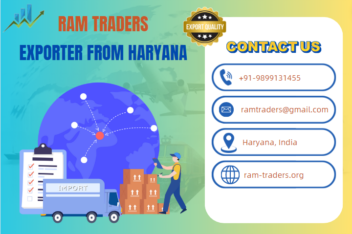 Exploring the Best Export Products from Haryana with Ram Traders | by Ram traders | Apr, 2024 ...