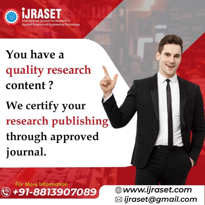 International Journal For Research in Applied Science & Engineering ... International Journal For Research in Applied Science & Engineering ...